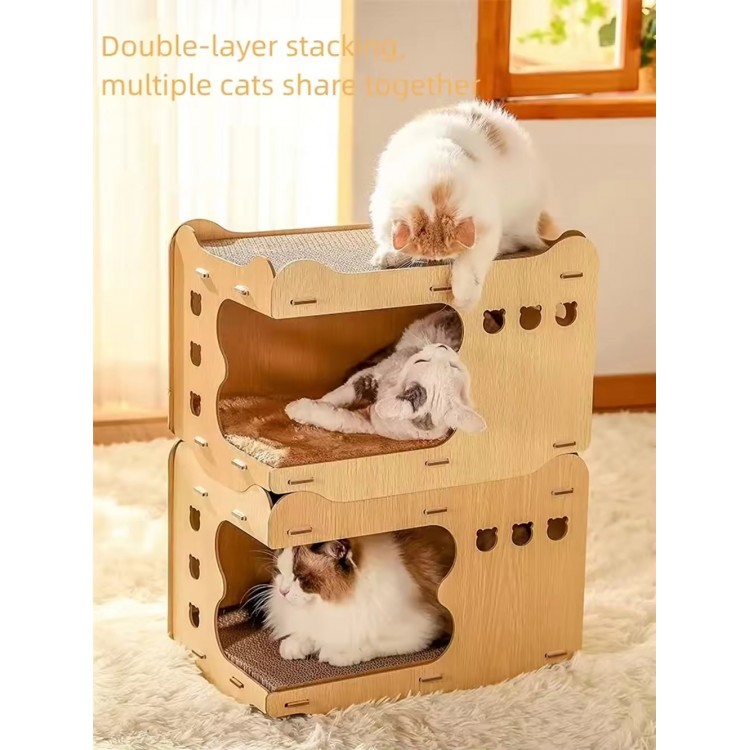 Wholesale Mini Cat House & Double Deck Wooden Cat House