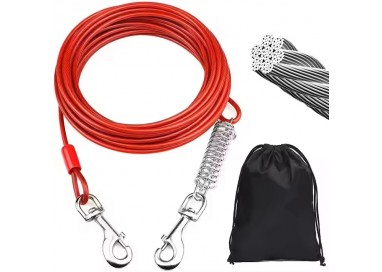 Wholesale Big Dog Rope with Spring Very Strong Metal Rope