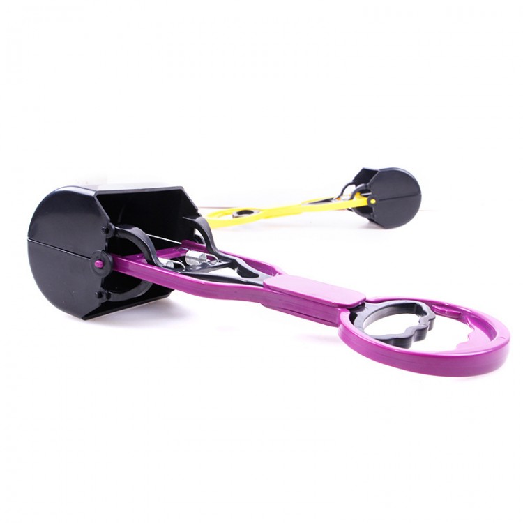 Portable Dog Poop Collector Cleaning Plastic Waste Scooper