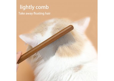 PETPAWJOY Row Comb Cat And Dog Floating Hair Comb