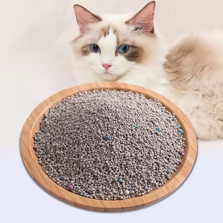Custom Mixed Cat Litter Deodorizing Dust-free toilet flush