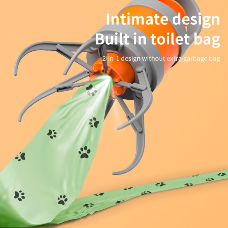 Portable Dog Pooper Scooper ABS Plastic Pet Poop Picker