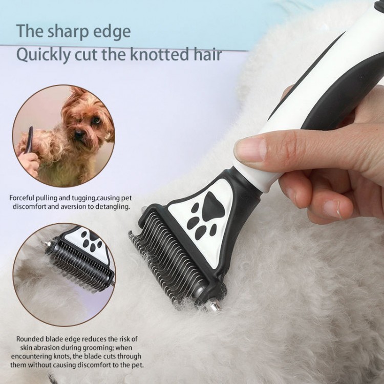 Wholesale Pet Knot Comb and Hair Remover Comb for Cat & Dog