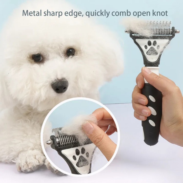 Wholesale Pet Knot Comb and Hair Remover Comb for Cat & Dog