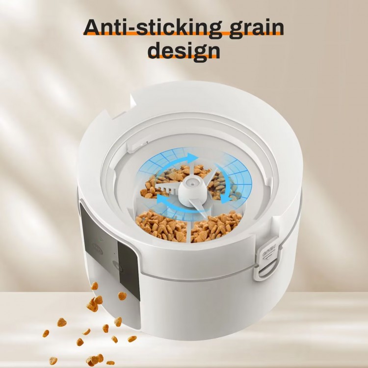 Automatic Pet Feeder Bowl and Dog with Microchip Recognition